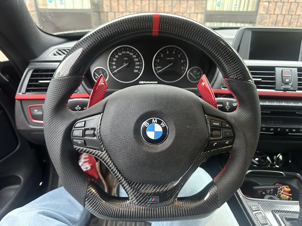 2021-2024 BMW G80/G82/G87 M2/M3/M4 Carbon Fiber Steering Wheel ...