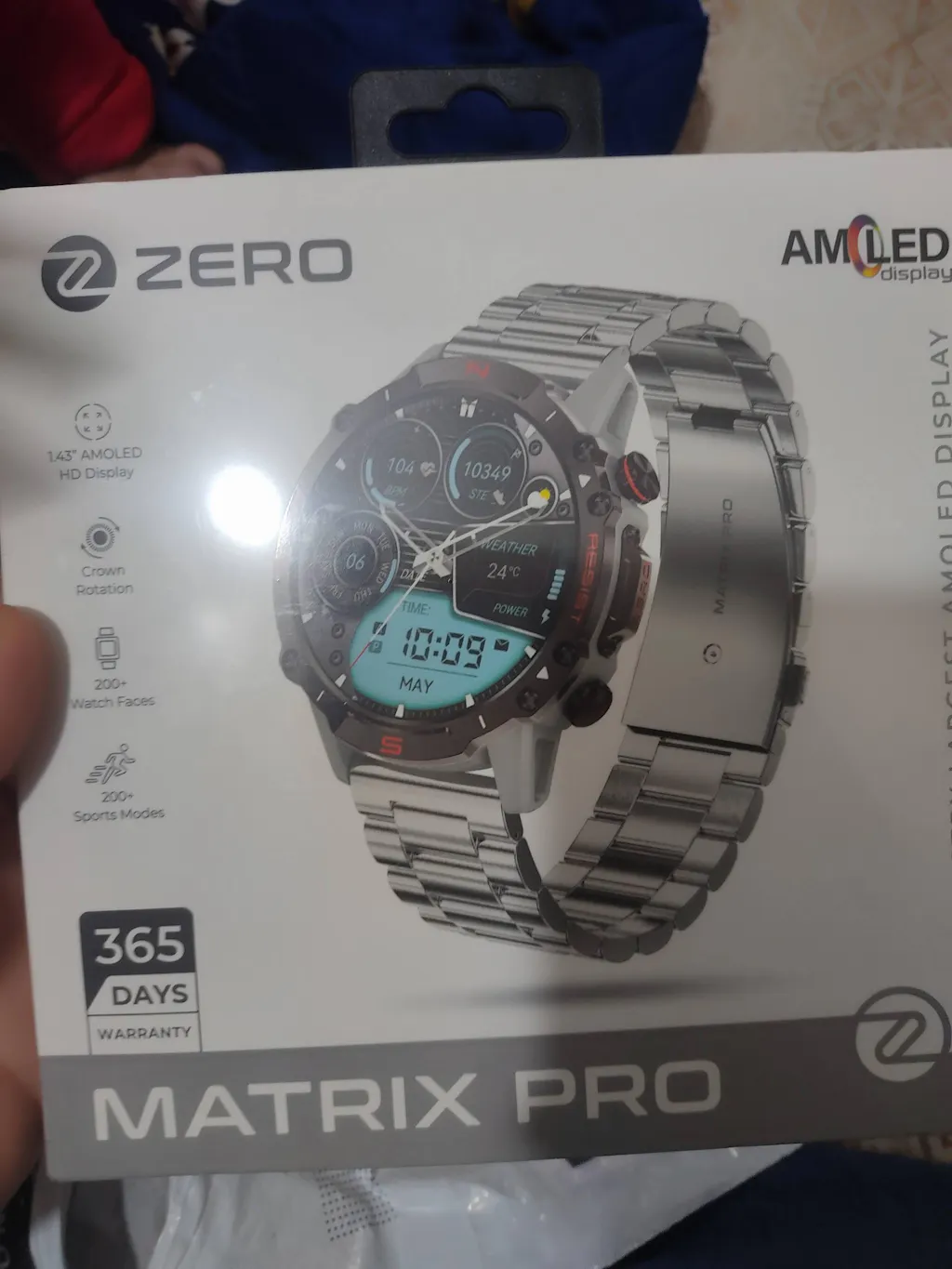 Matrix AMOLED Smart Watch Price in Pakistan | Zero Lifestyle