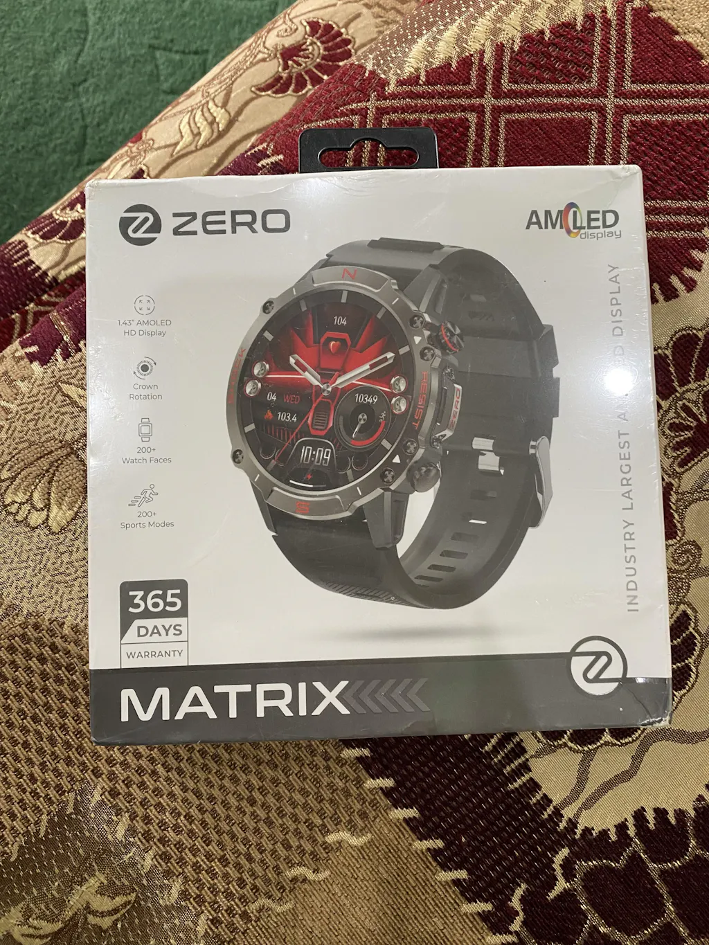 Matrix AMOLED Smart Watch Price in Pakistan | Zero Lifestyle