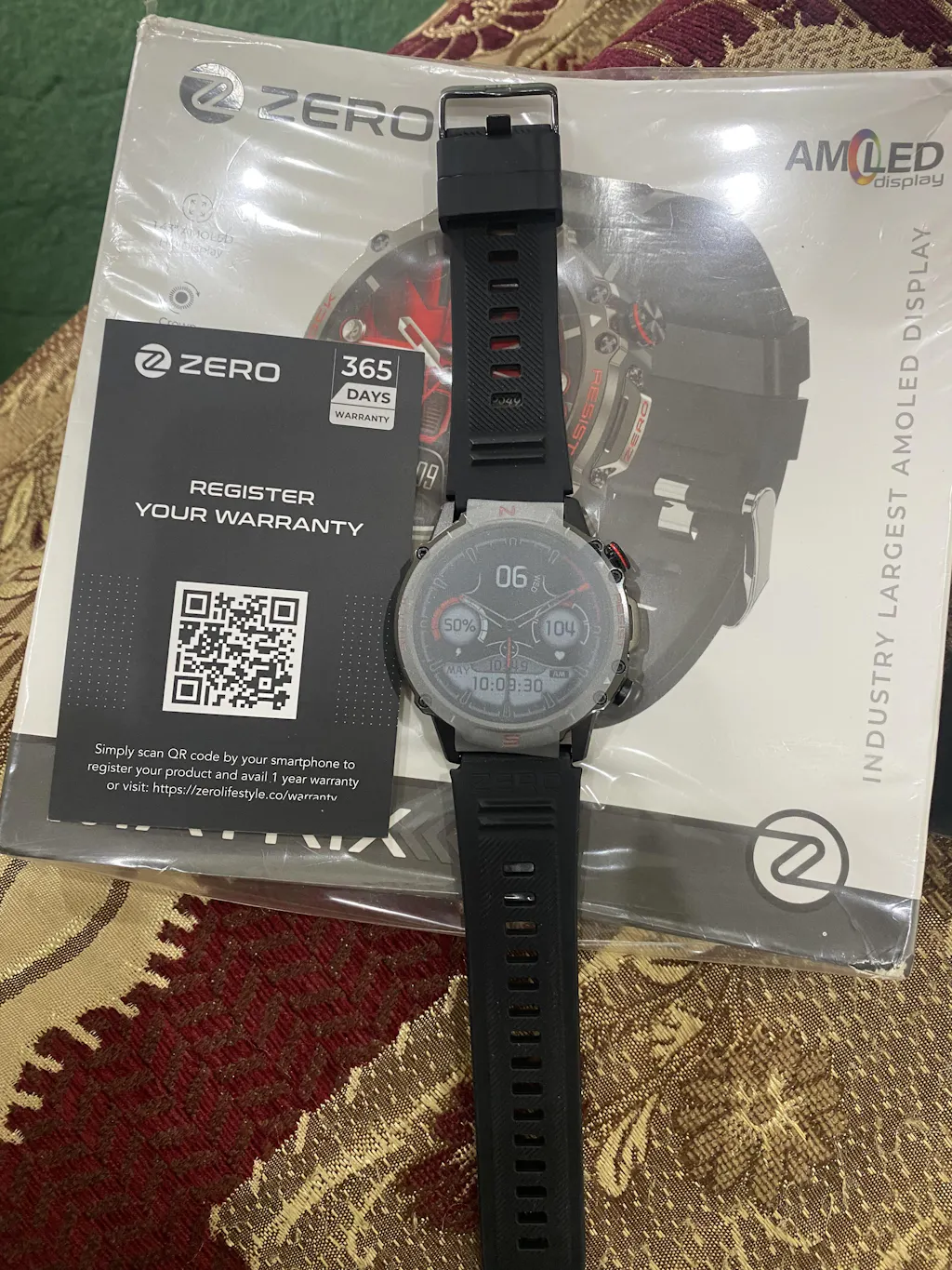 Matrix AMOLED Smart Watch Price in Pakistan | Zero Lifestyle