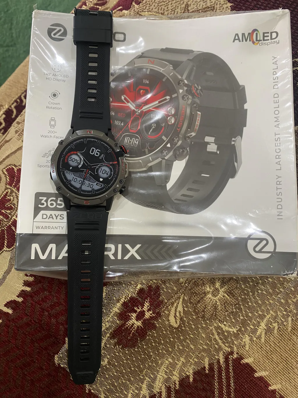 Matrix AMOLED Smart Watch Price in Pakistan | Zero Lifestyle