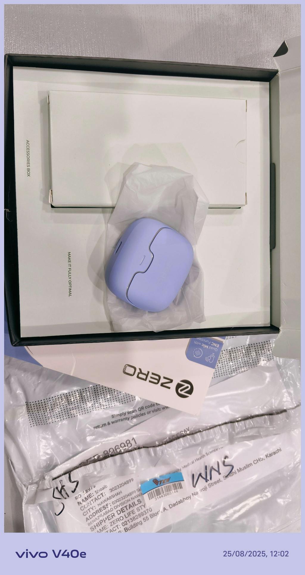 ZBuds WAVE Pro Earbuds | Quad Mic ENC, Big Bass, Low Latency | Zero ...