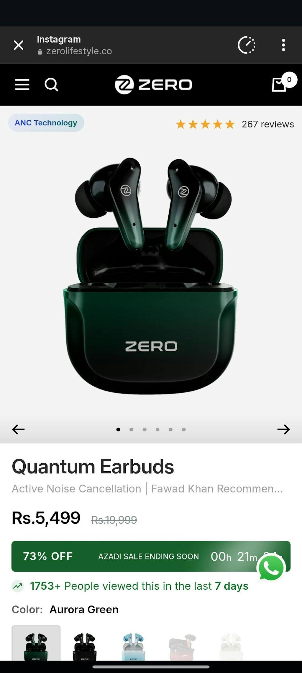 Quantum ZBuds | Zero Lifestyle