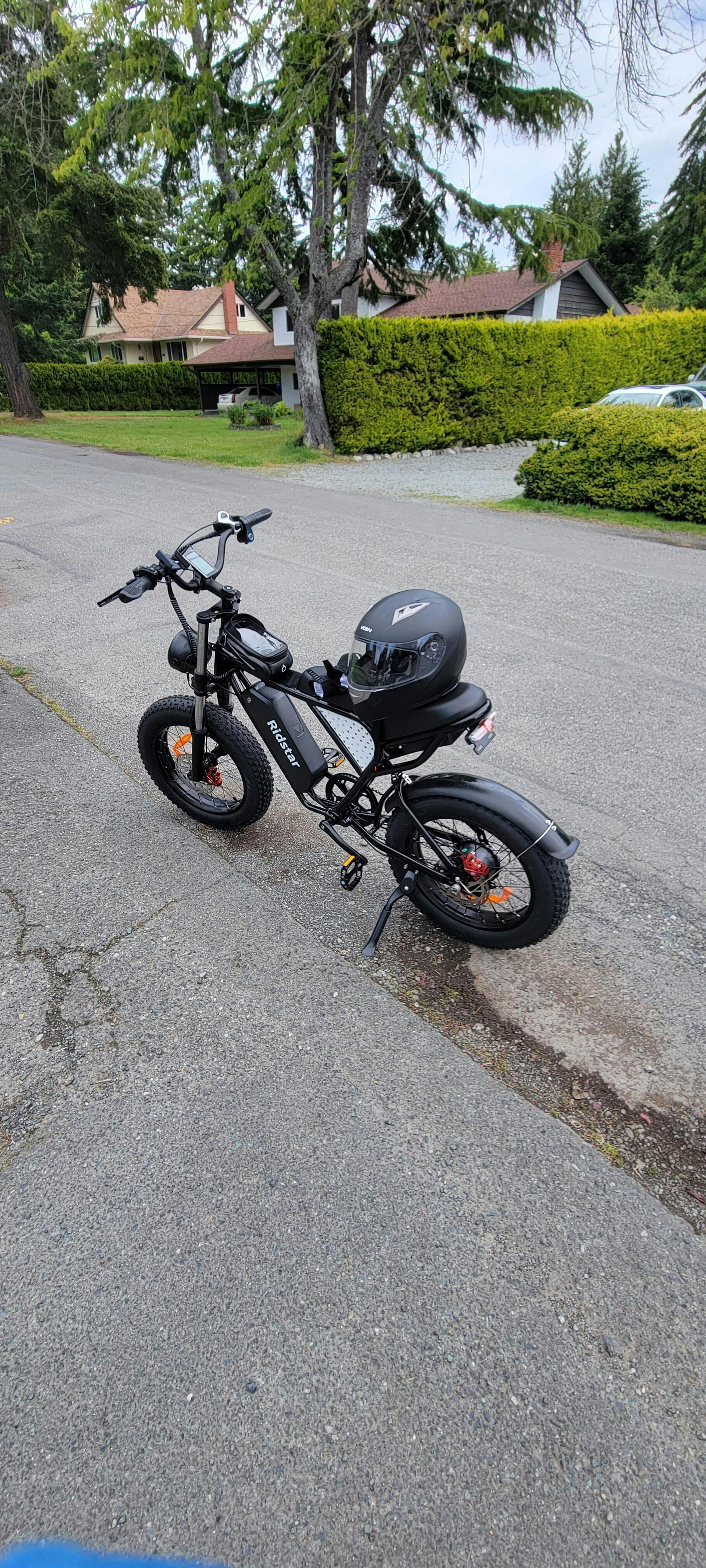 RideStar Q20 1000W Fat Tire Retro Ebike Canada – Zeus Ebikes