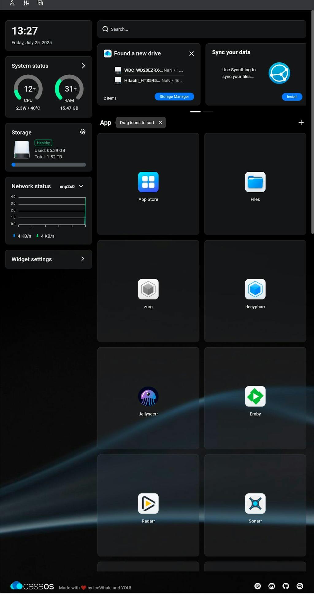 ZimaBlade 7700 DeskBuild NAS Kit: X86 4-Core DIY NAS with One-Click Ap ...