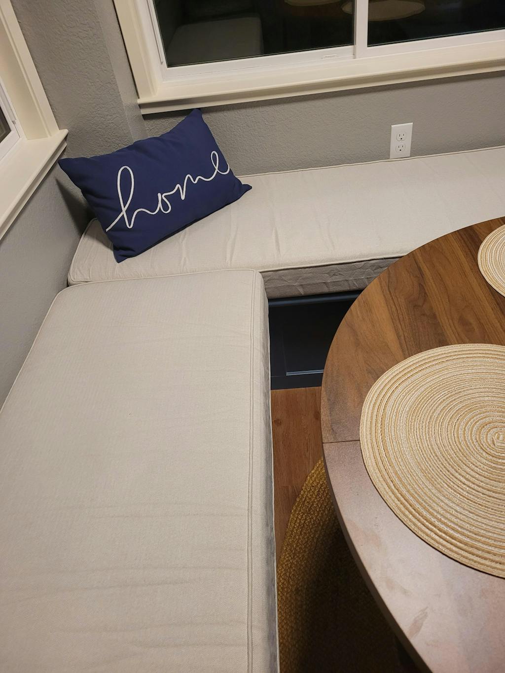 Custom Trapezoid Bay Window Cushions | ZIPCushions