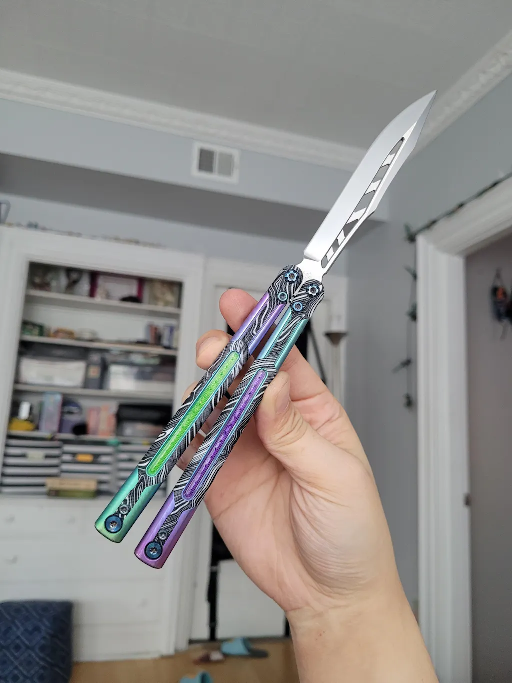 LDY Cygnus Spacers & Handle Inlays – Zippy Balisong LLC