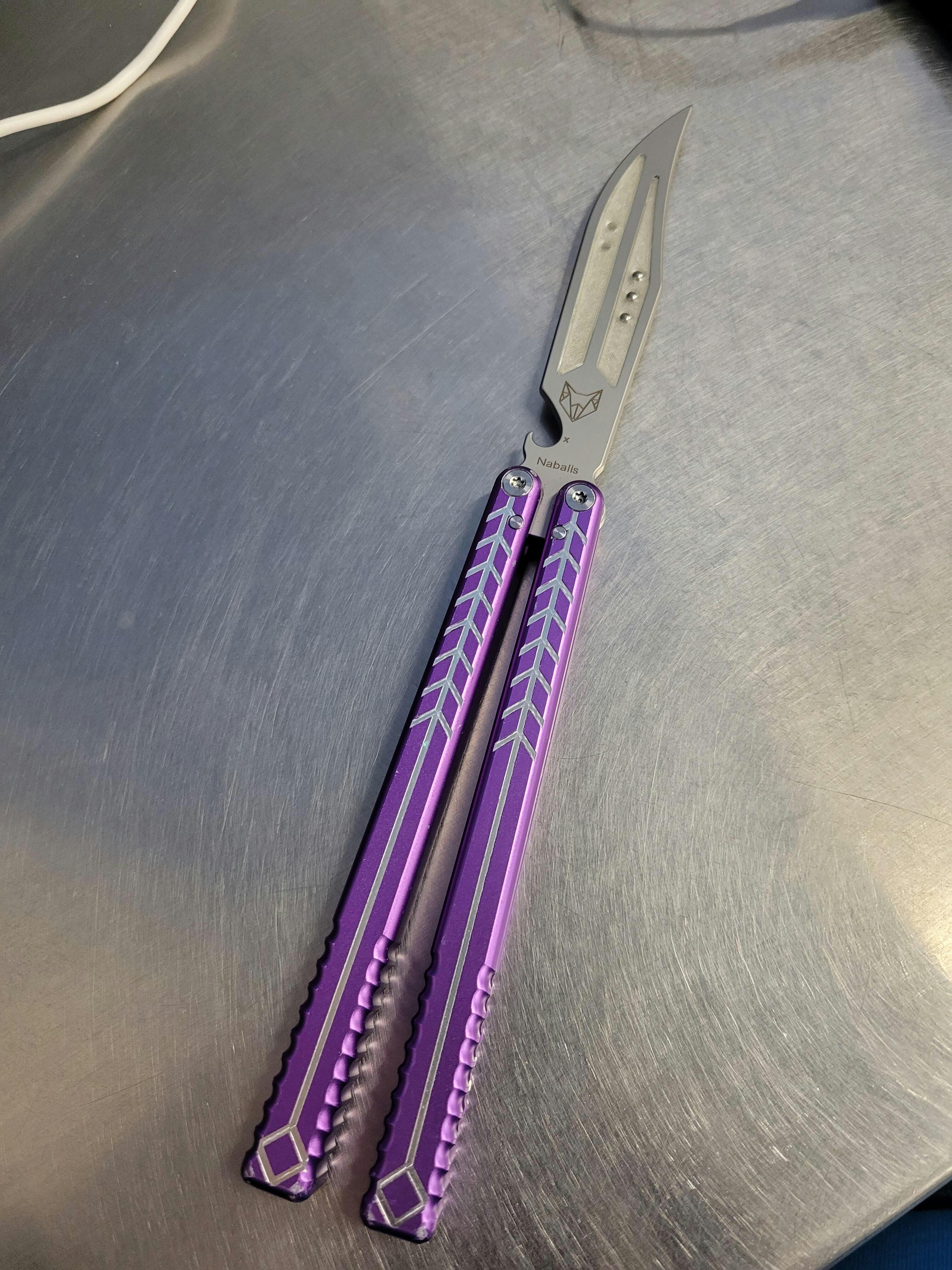 Balance Insert Mod for Nabalis Vulp – Zippy Balisong LLC