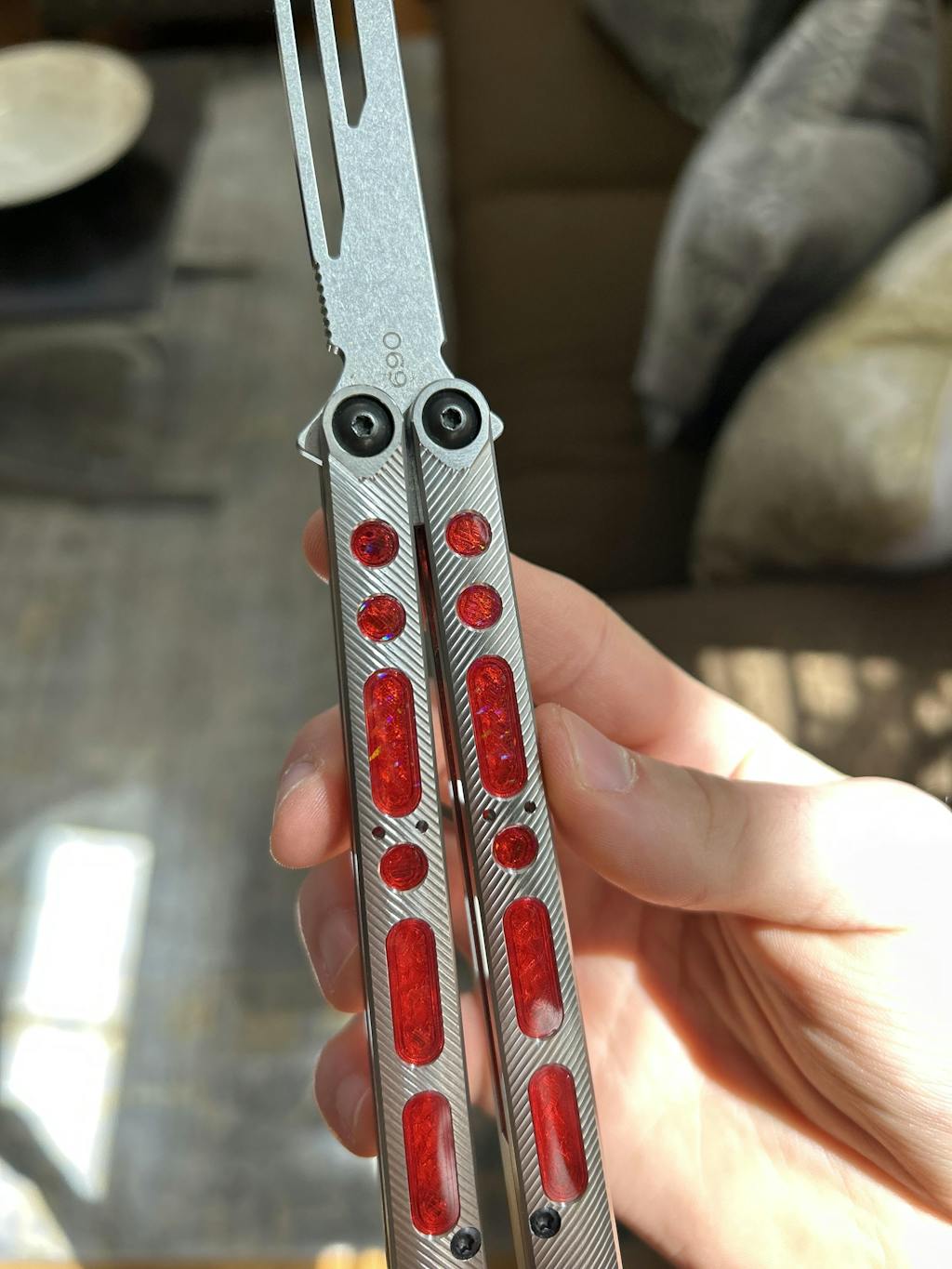 Handle Inlays for Geof Dumas Ex10/11 – Zippy Balisong LLC