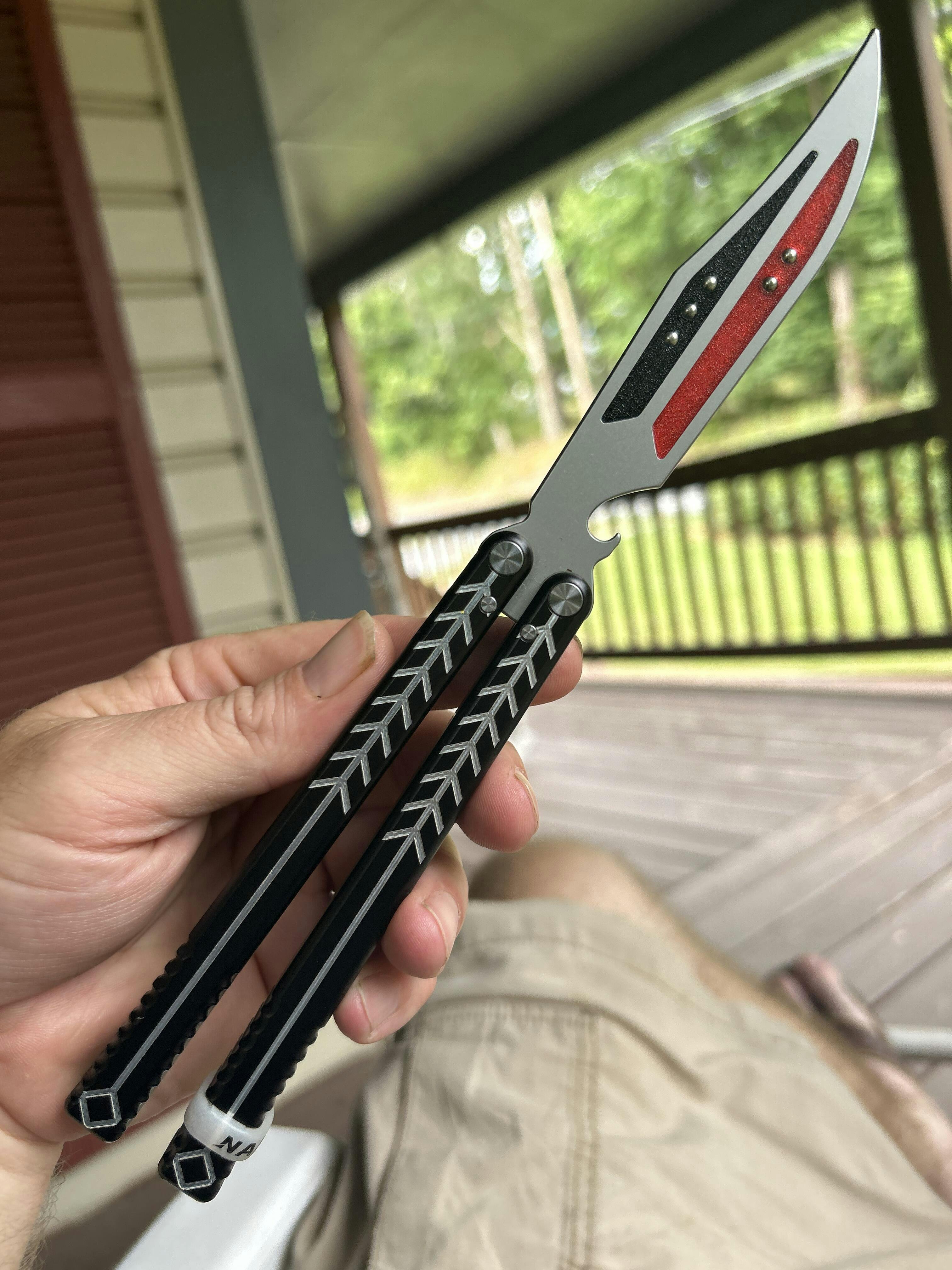 Balance Insert Mod for Nabalis Vulp – Zippy Balisong LLC