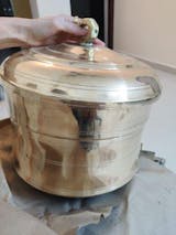 Traditional Brass Idli Pathram (Cooker/Maker/Steamer) Polished | Zishta