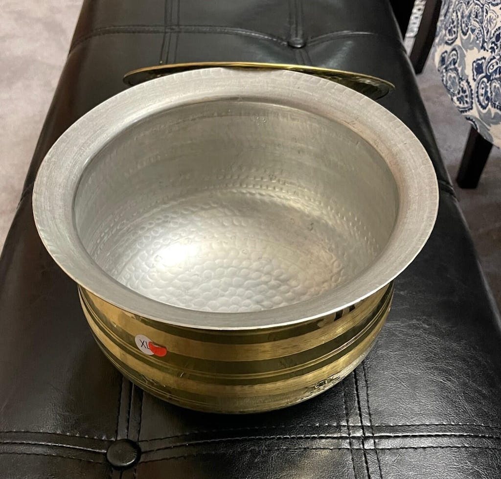 Handmade Brass Degchi Cooking pot | Brass Cookware | Zishta