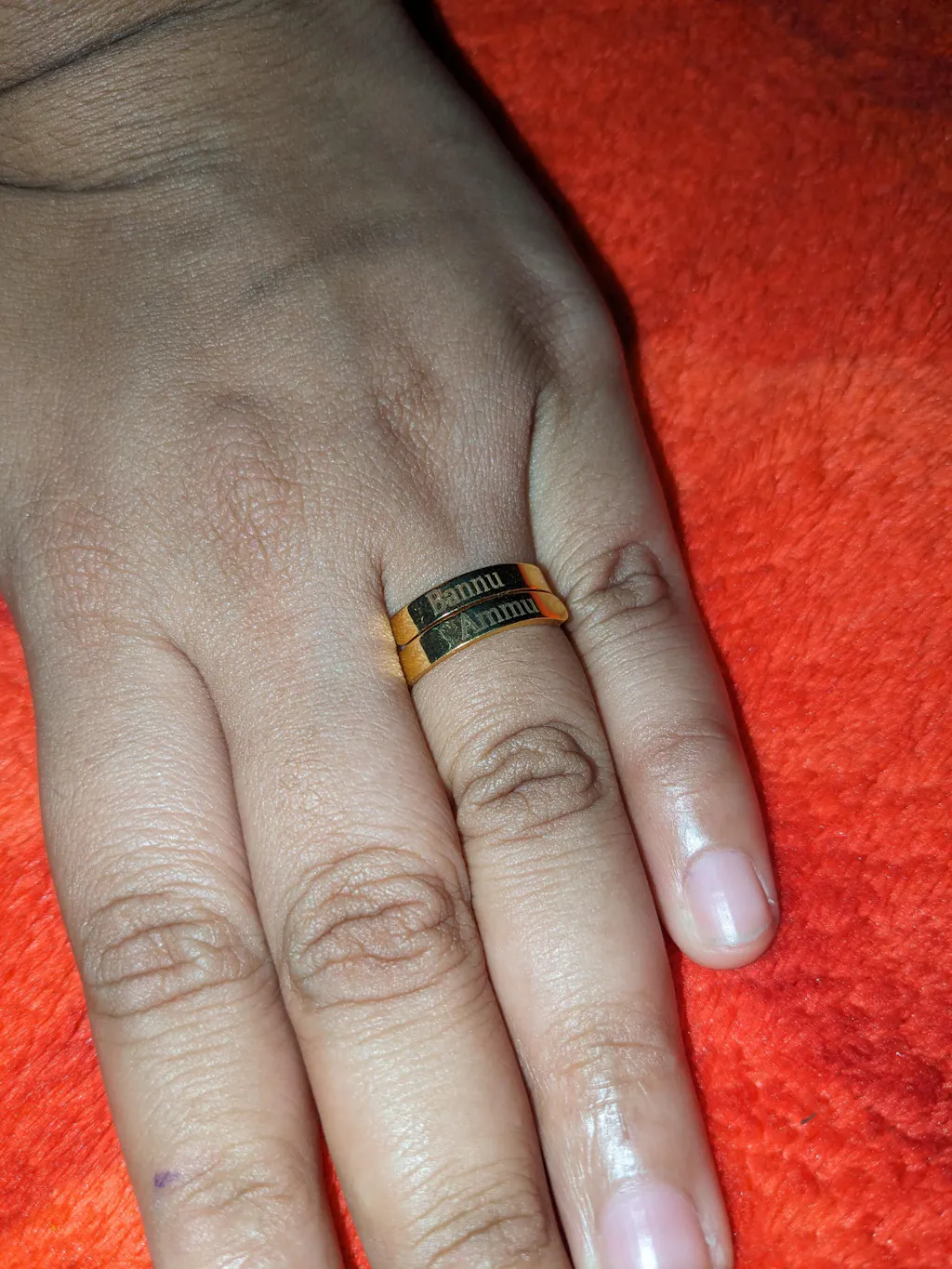 Engraved Name Ring – Zivi Fashion