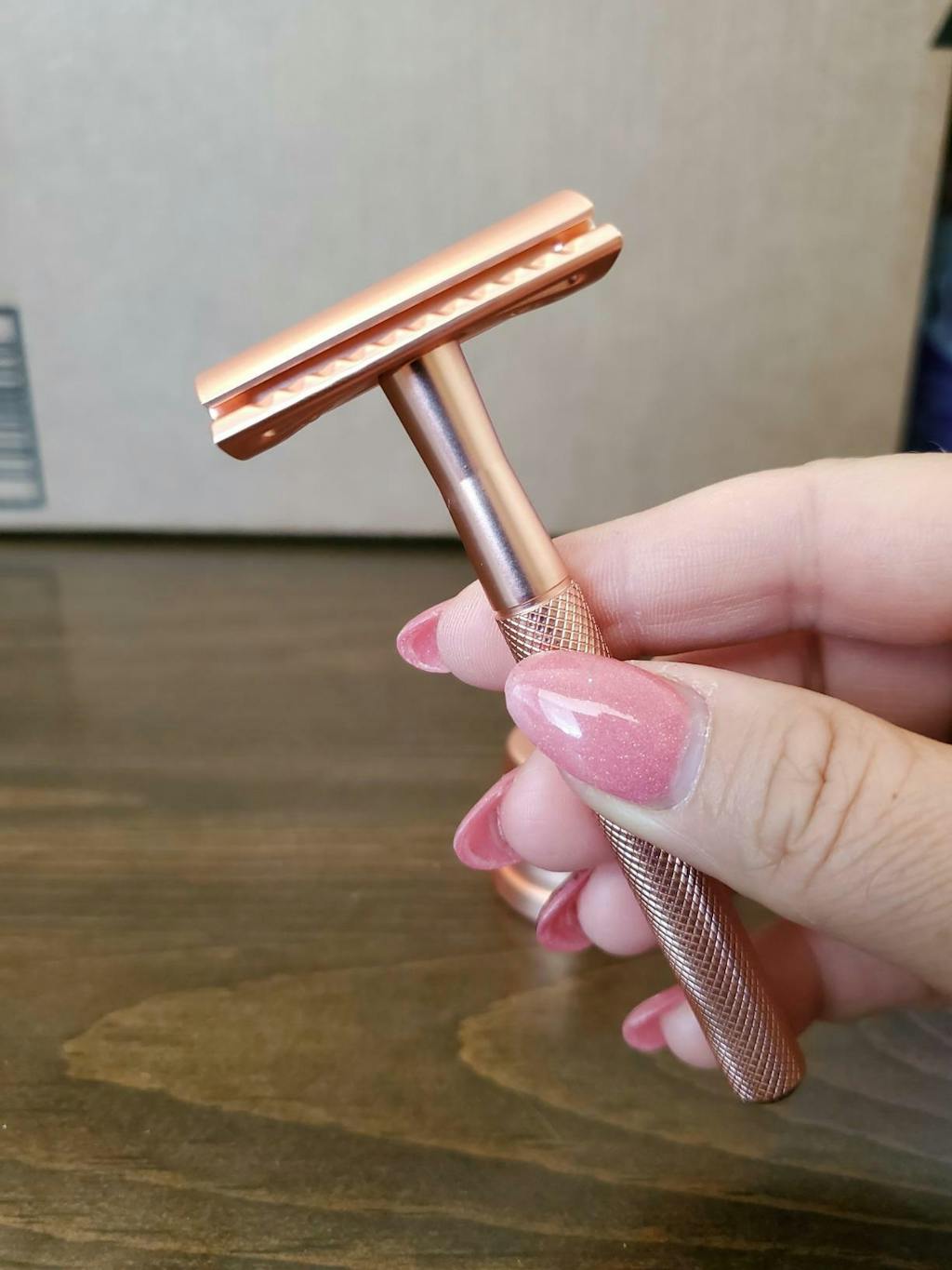 Metal Reusable Razor For Women&Men With 5 Plastic Free Razor Blades ...