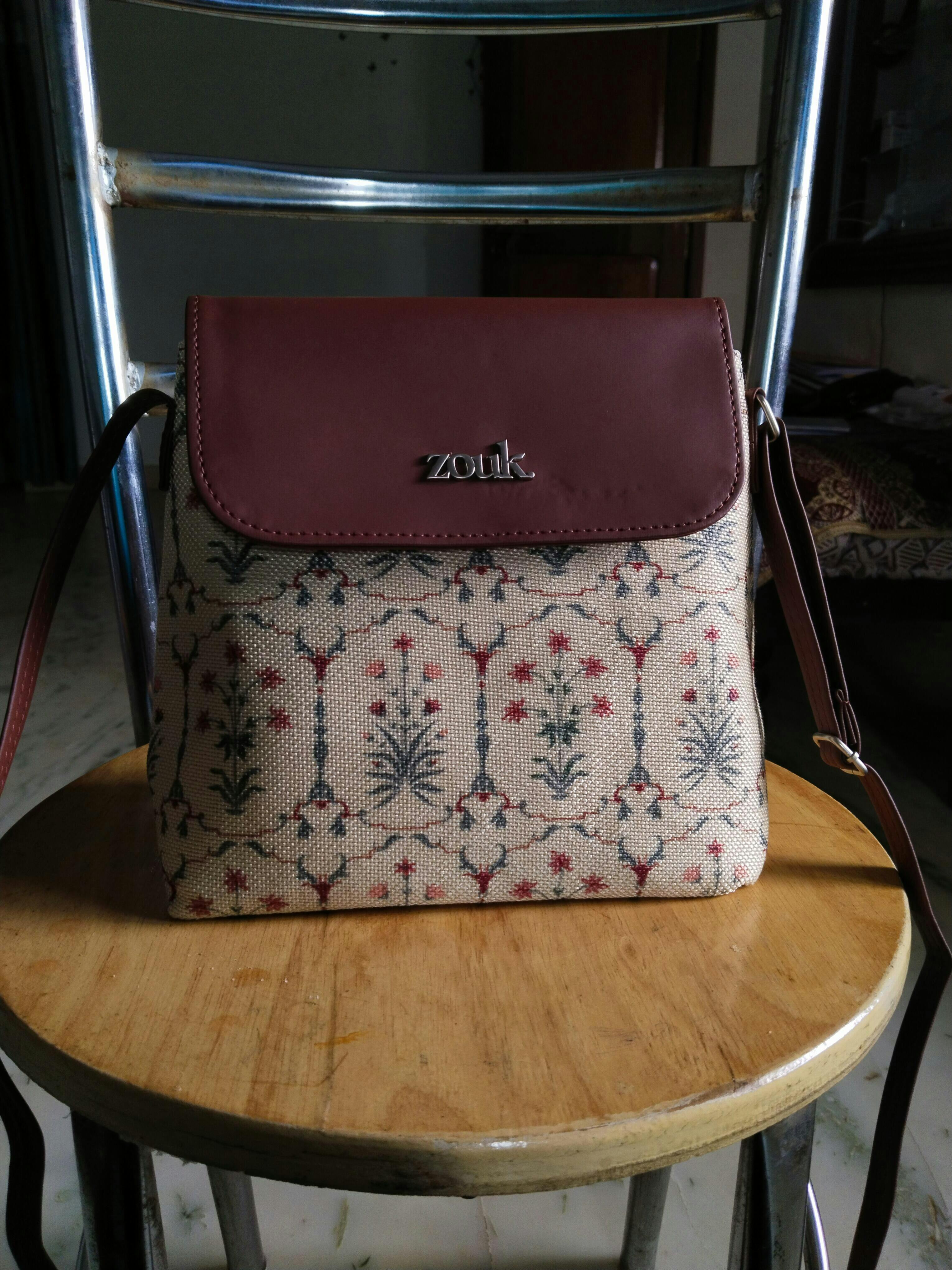 Taj Nakashi Flap Sling Bag