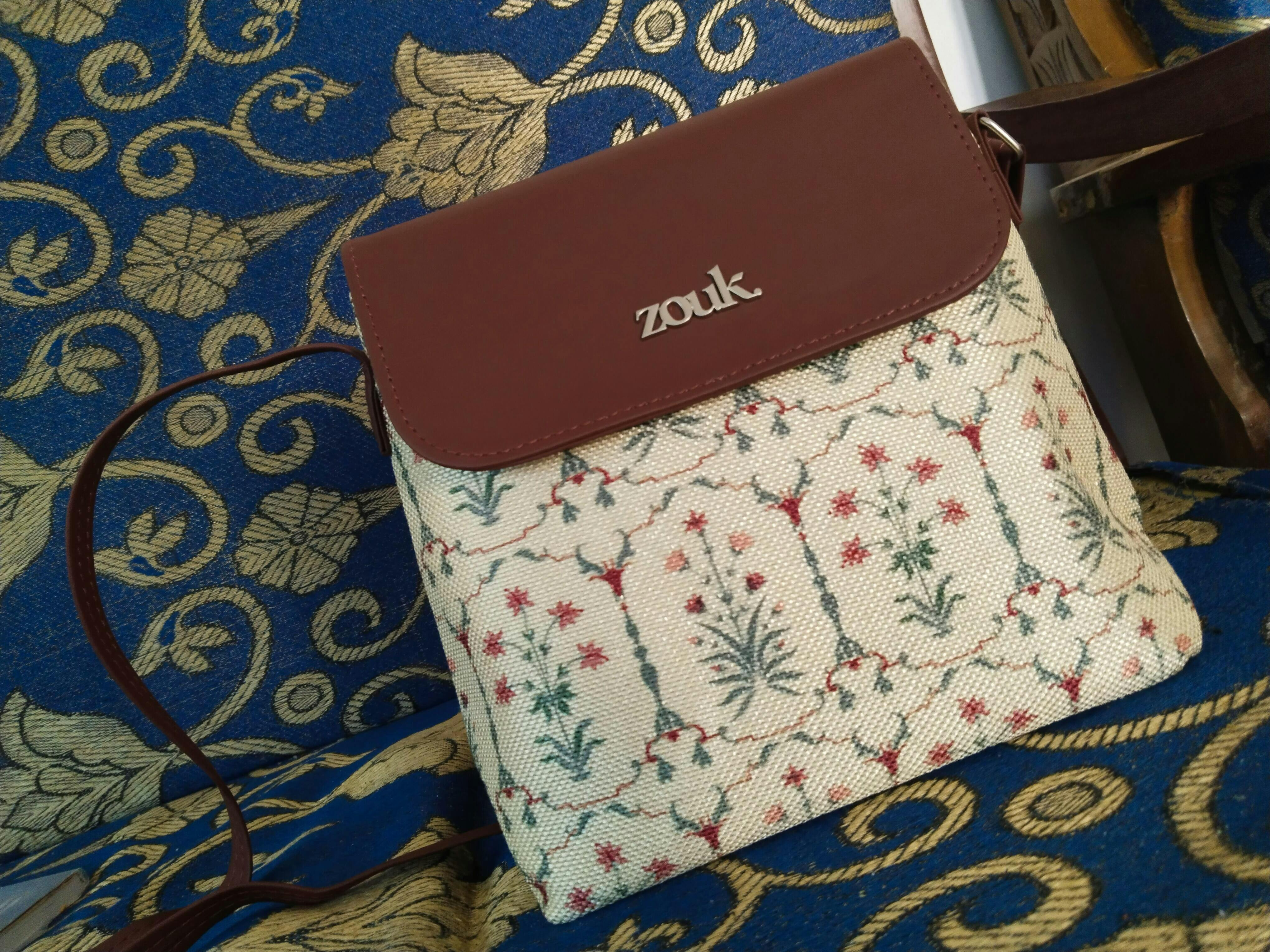 Taj Nakashi Flap Sling Bag