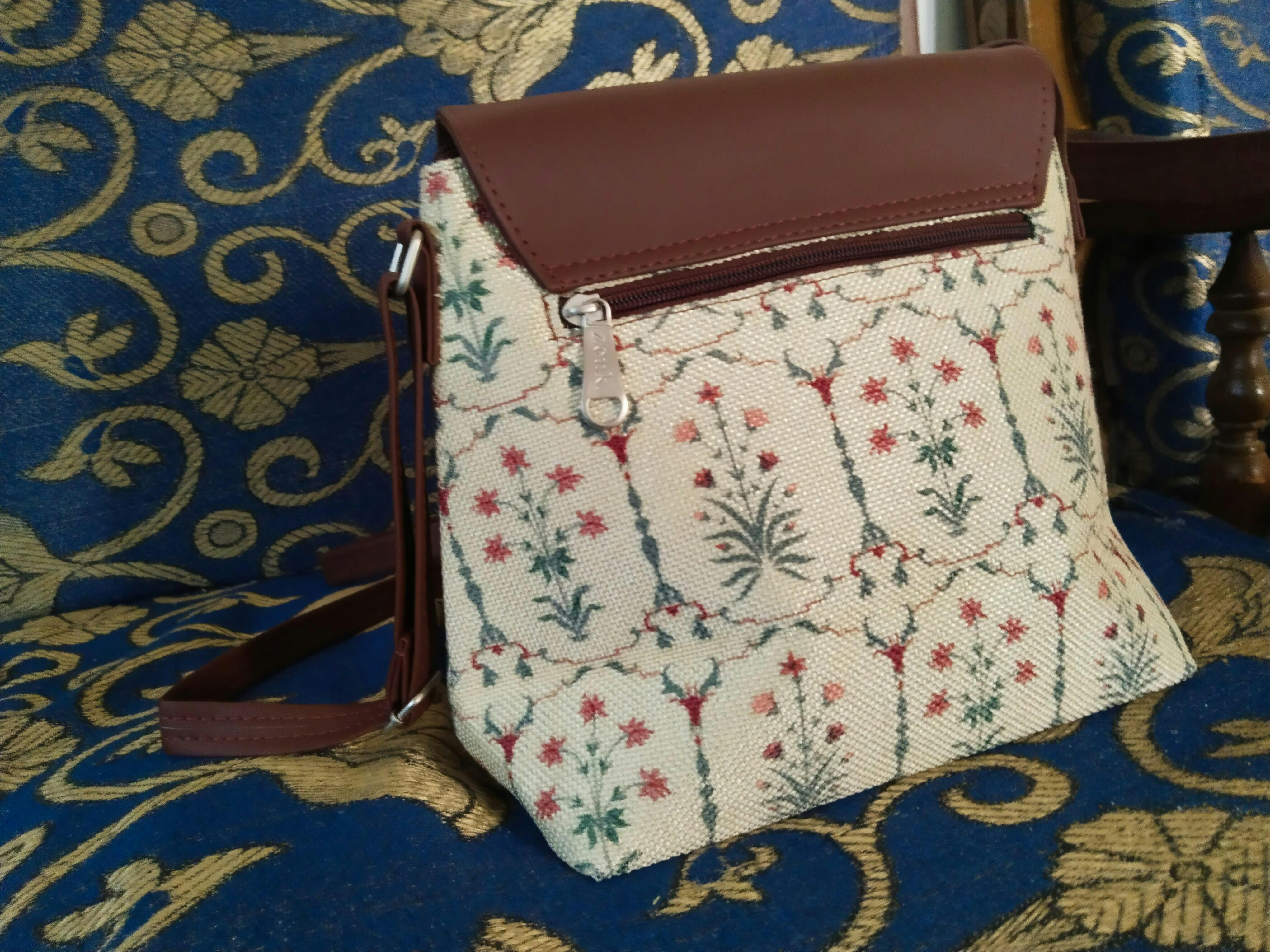 Taj Nakashi Flap Sling Bag