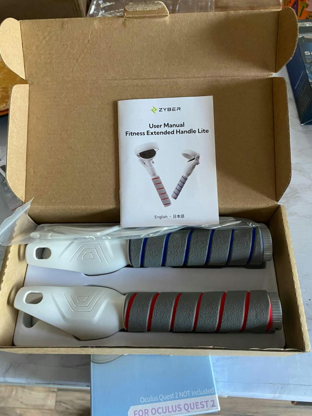 ZyberVR Quest 2 Gorilla Tag Long Arms Fitness Dual Sticks