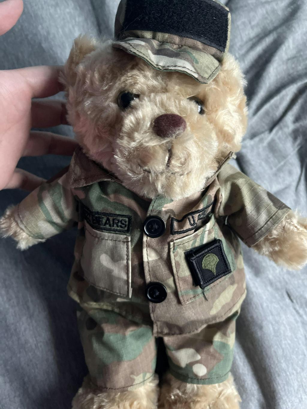 ZZZ Bears - #1 Marine Teddy Bear